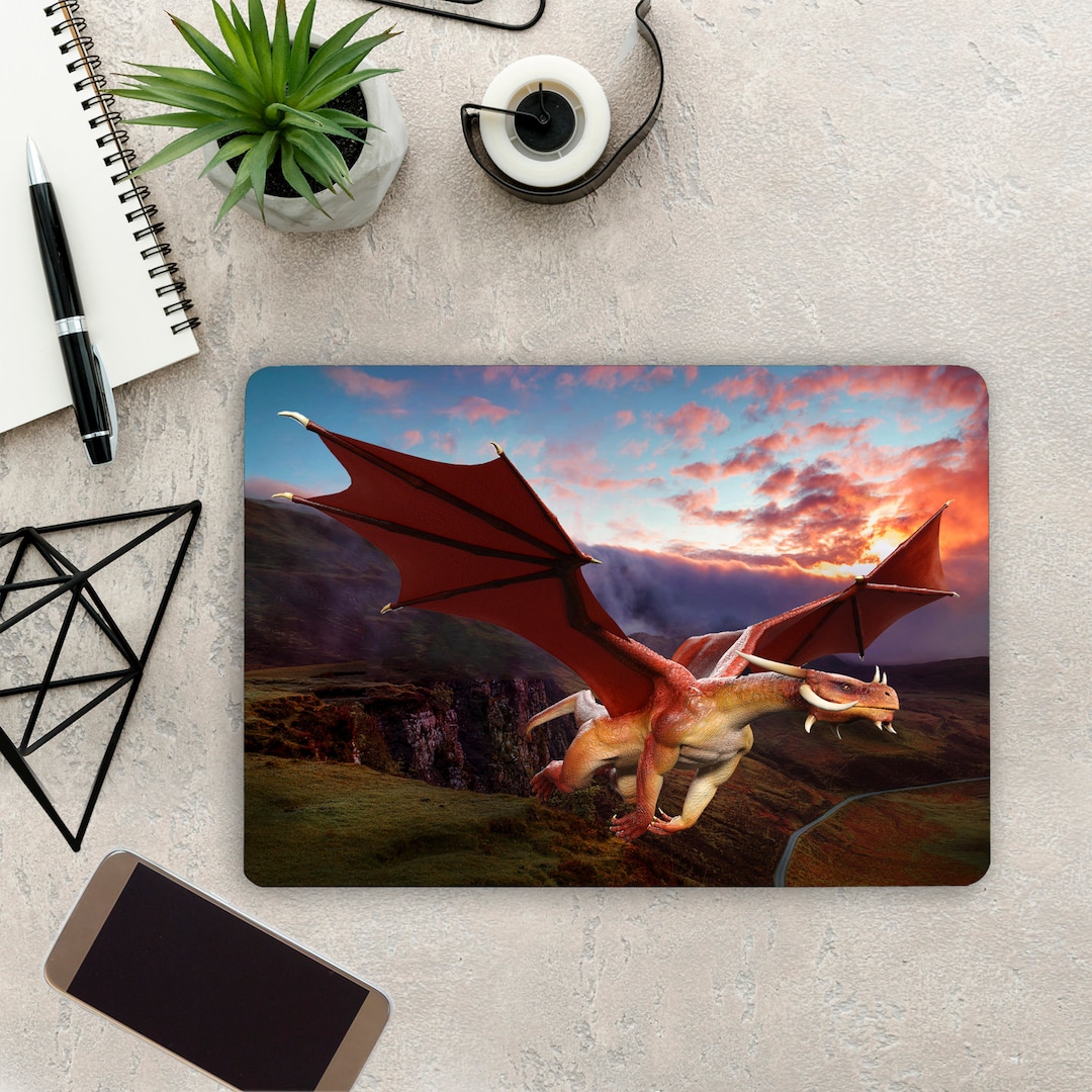 Dragon Laptop Animals Notebook Vinyl Decal Dell Hp Lenovo Asus ...