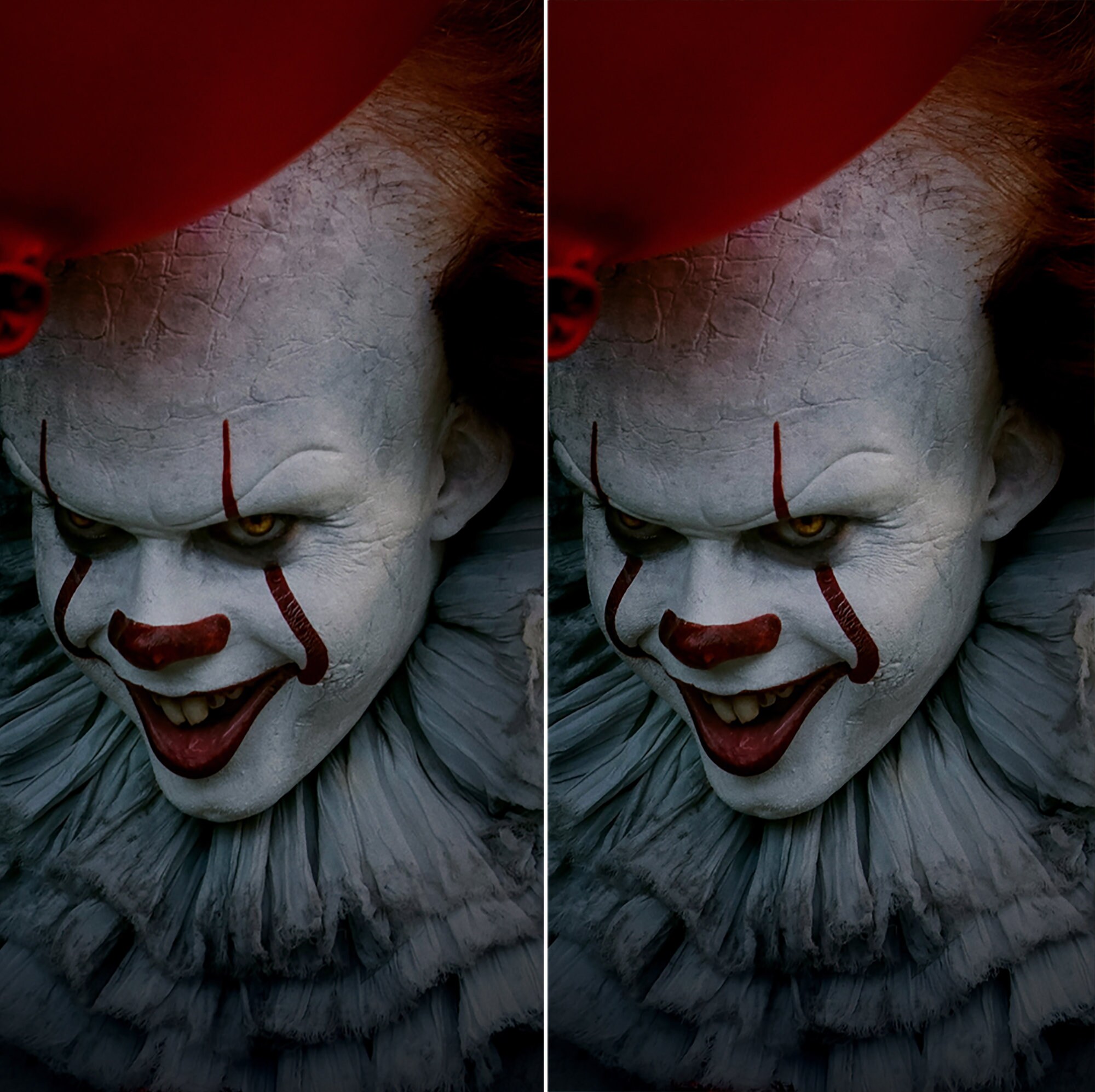 Pennywise Clown Cornhole Board Wraps Sticker, It Horrors Halloween ...