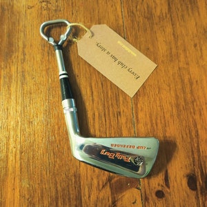 Golf Iron Bottle Opener. Iron Annivrsy Gift (see 6 Iron Link ...