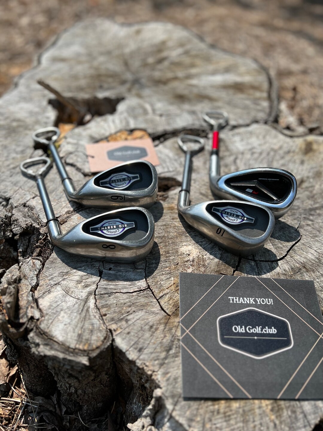 Callaway, Taylor Made, Ping Actual Club Heads Turned Into Bottle ...