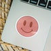 Boho Smiley Face Sticker, Smiley Sticker, Boho Sticker, Happy Face ...