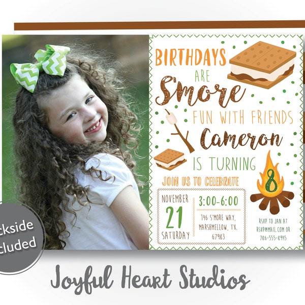 Camp Invitation - Etsy