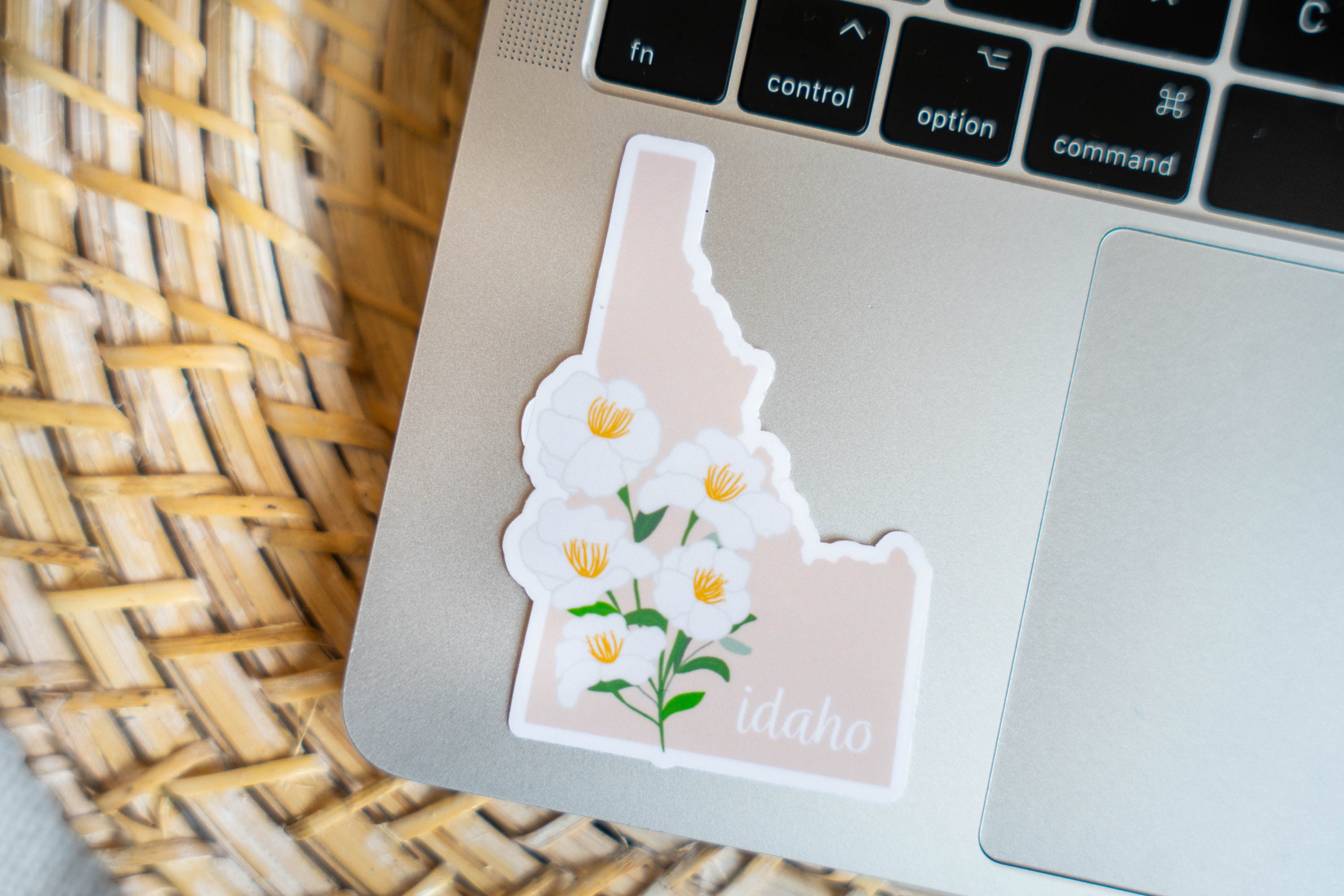 Idaho State Sticker, Idaho Sticker Decal, State Sticker, Syringa Flower ...
