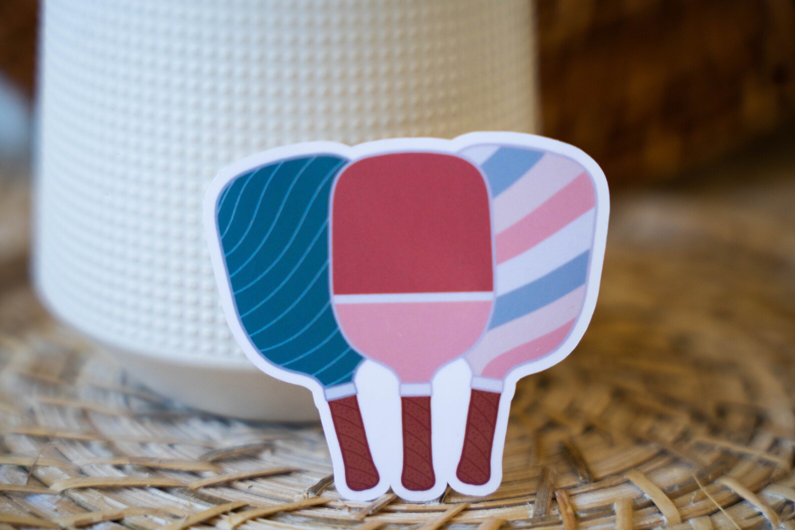 Pickleball Paddles Sticker Pickleball Sticker Pickleball - Etsy