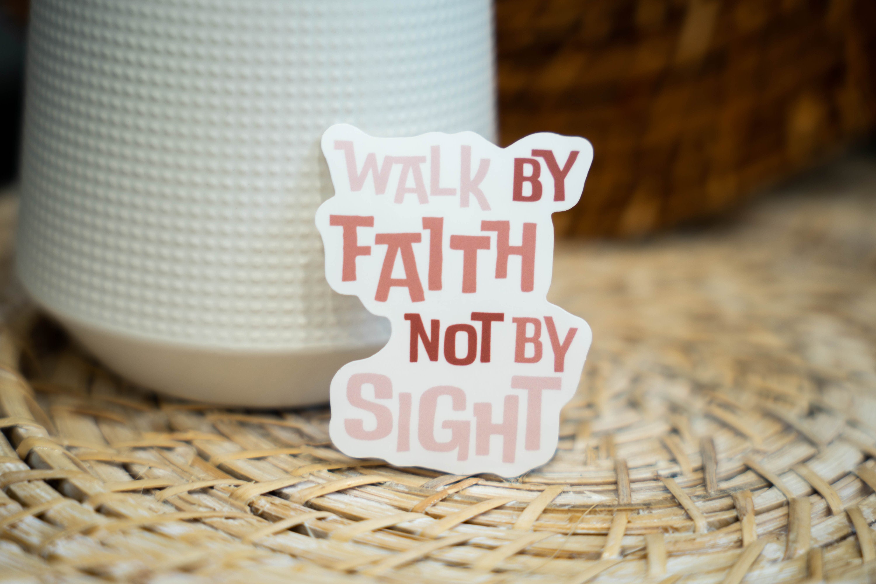 Christian Sticker Pack, Boho Sticker Pack, Christian Decal, Walk by ...