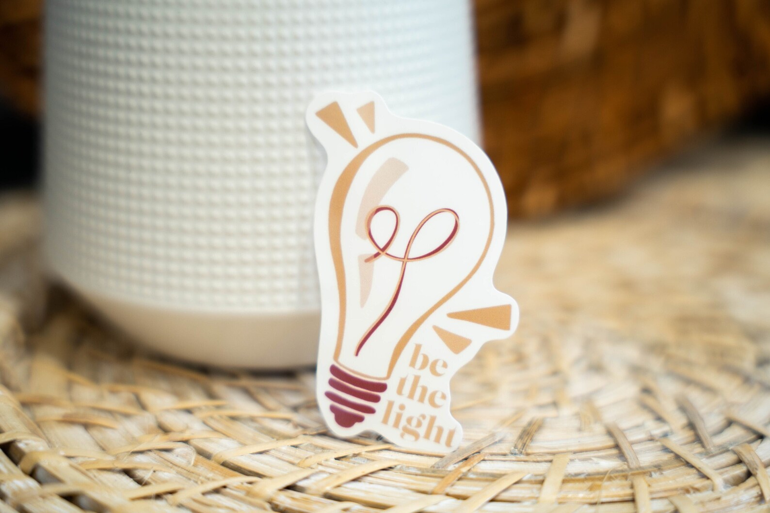 Be the Light Sticker, Be the Light Decal, Let Your Light Shine Sticker ...