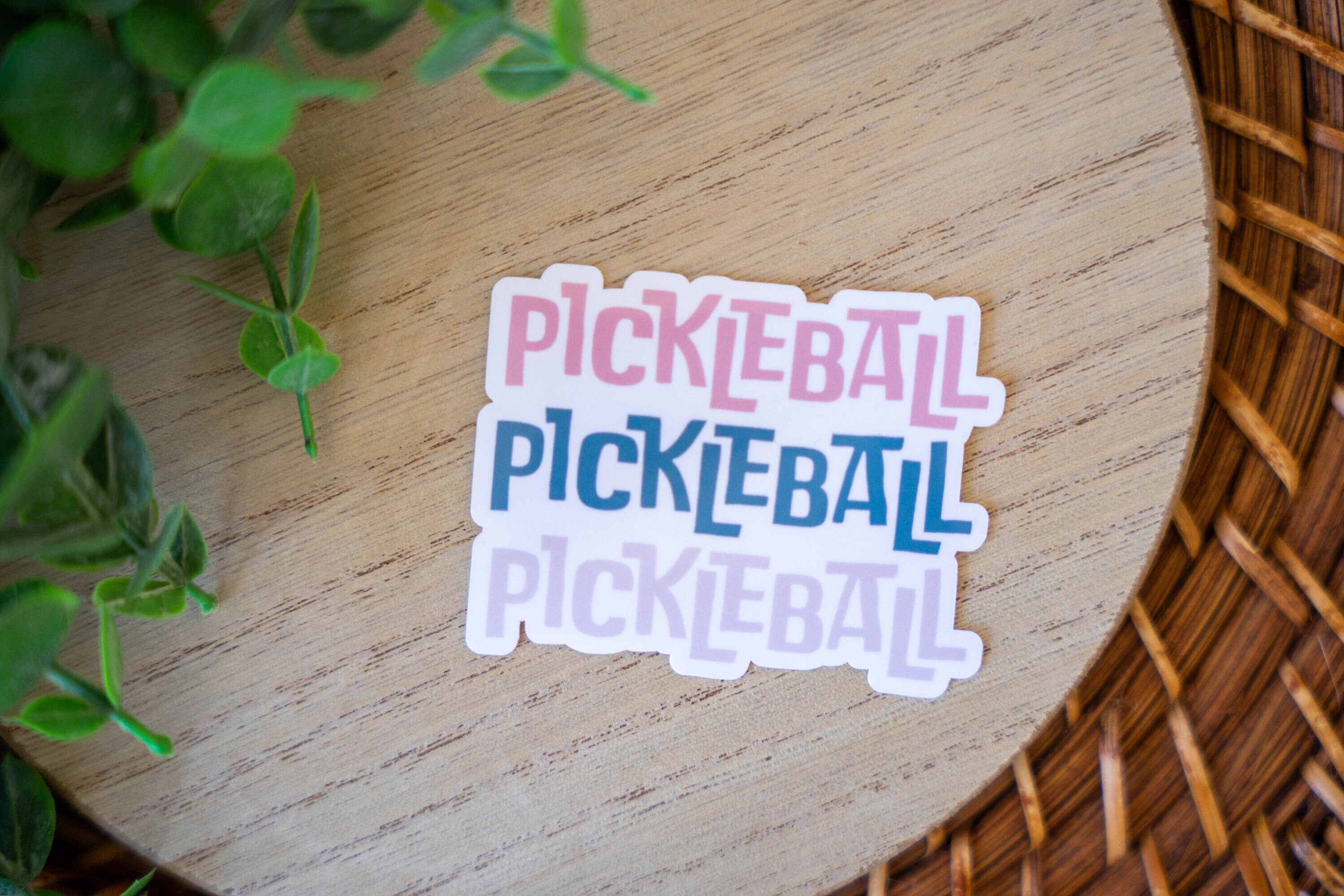 Pickleball Sticker, Pickleball Decal, Pickleball Gifts for Women ...