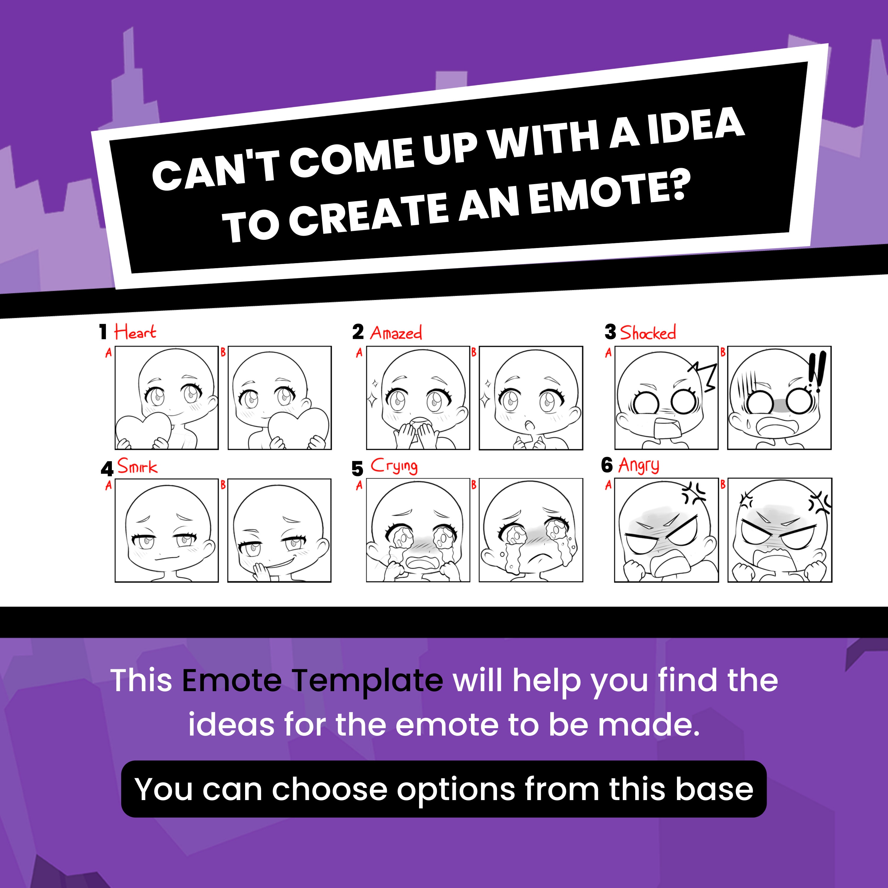 1x Custom Static Vtuber Emotes Sticker Emotes Sub Badge for - Etsy