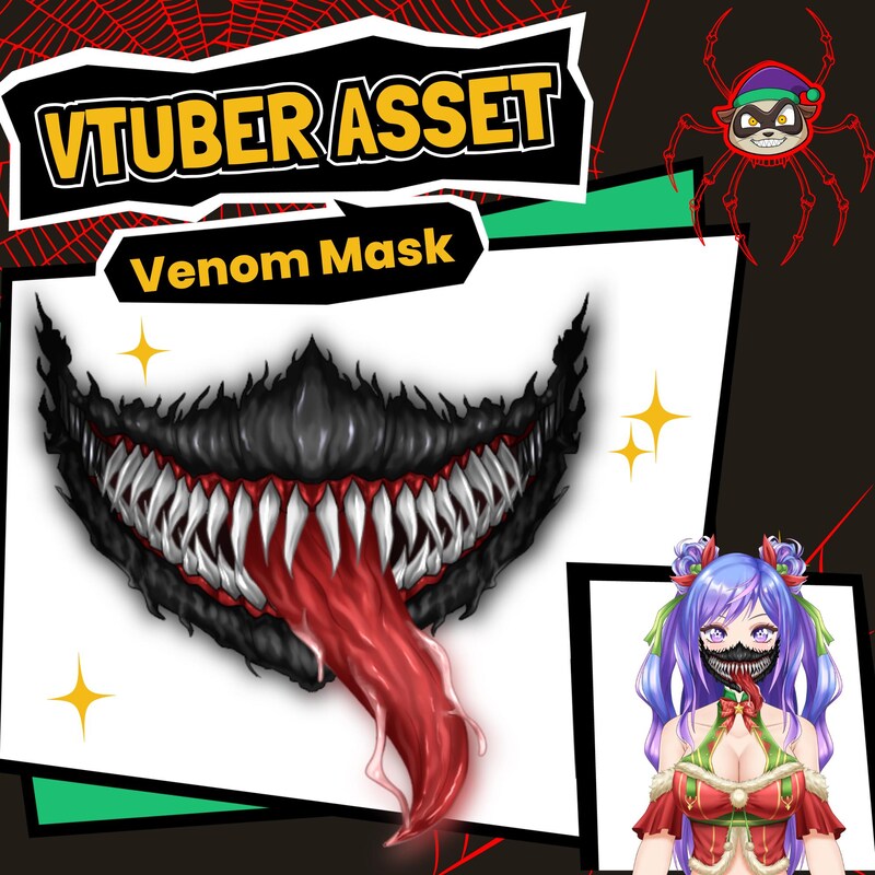 Vtuber Assets Mask - Etsy