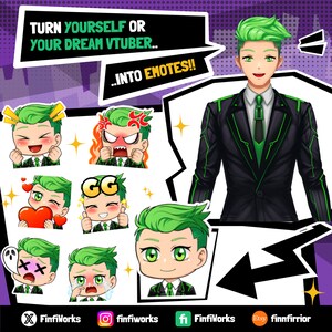 Personalize Generated 5 Emotes With the Best Quality for Your Stream ...