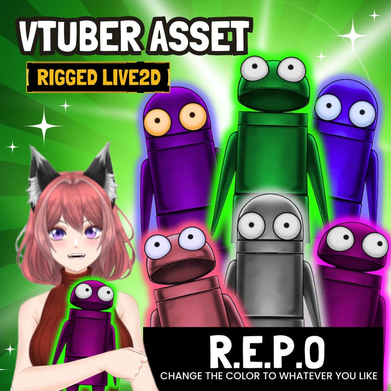 Repo Vtuber Model - Etsy