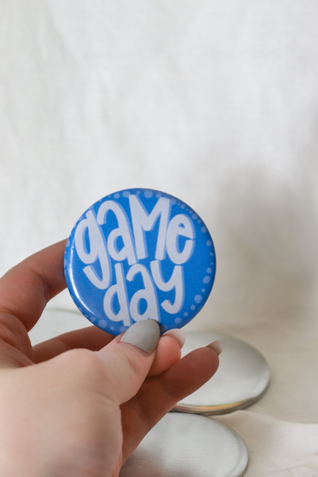 Gameday Preppy Font Gameday Pins College Football Tailgate Buttons ...