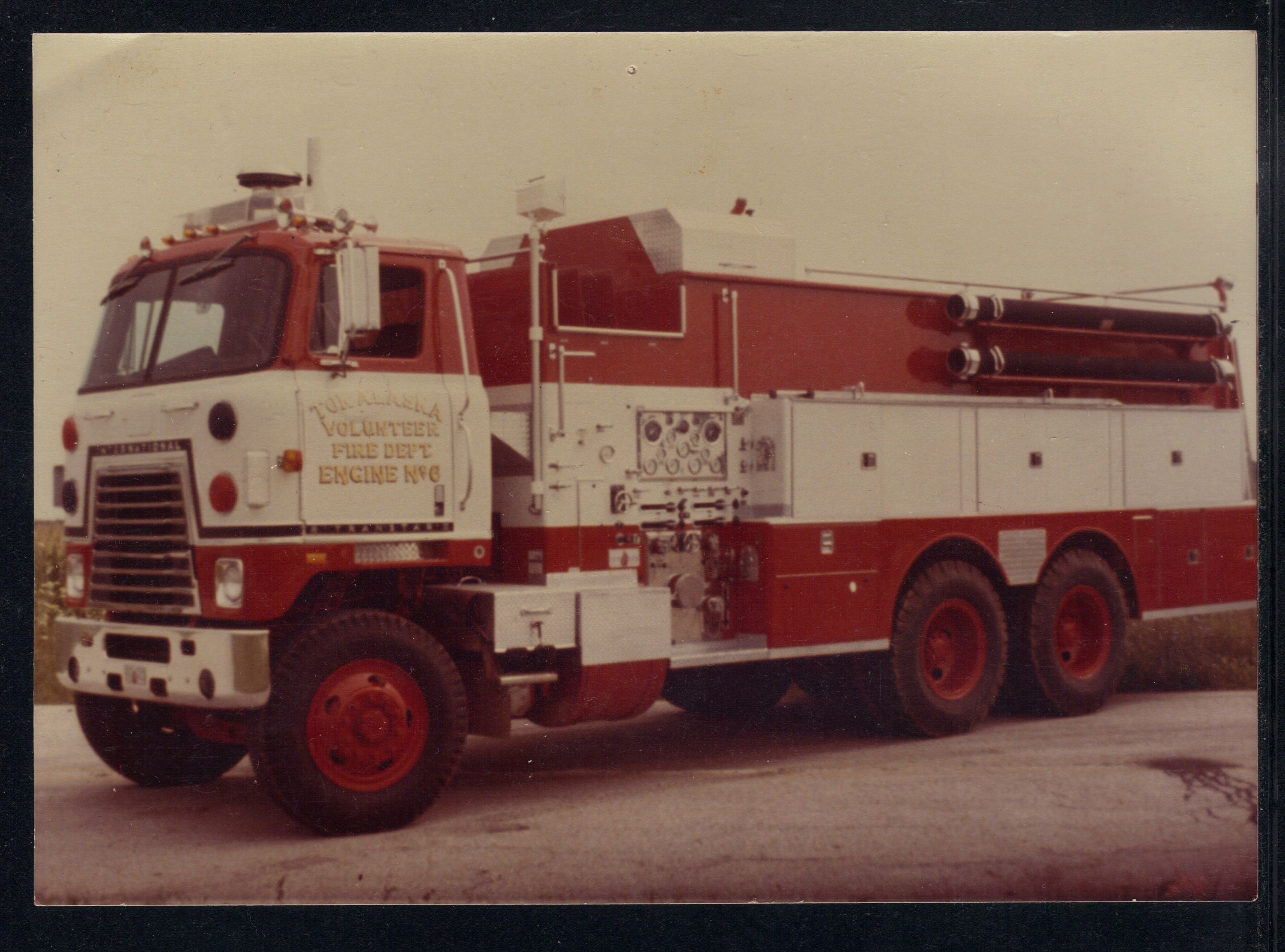 1981 Sutphen 1250 GPM Fire Engine Vintage Photo Snapshot | Etsy