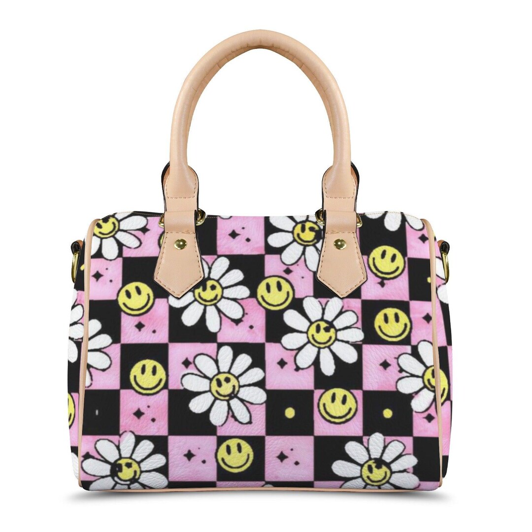 Bumble Bee Handbag-khaki Handle Boston Bag - Etsy