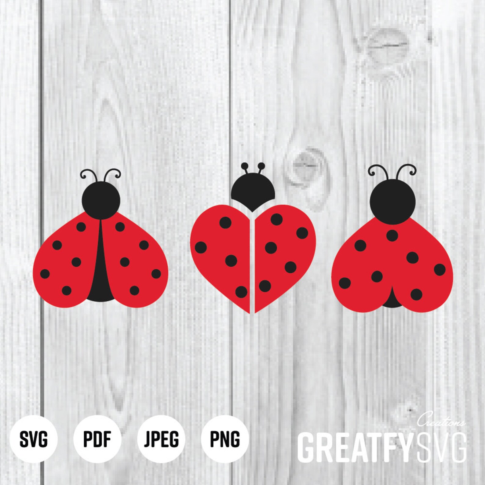 Ladybug Svg. Ladybird Svg. Ladybug Cut File. Ladybird Cricut - Etsy