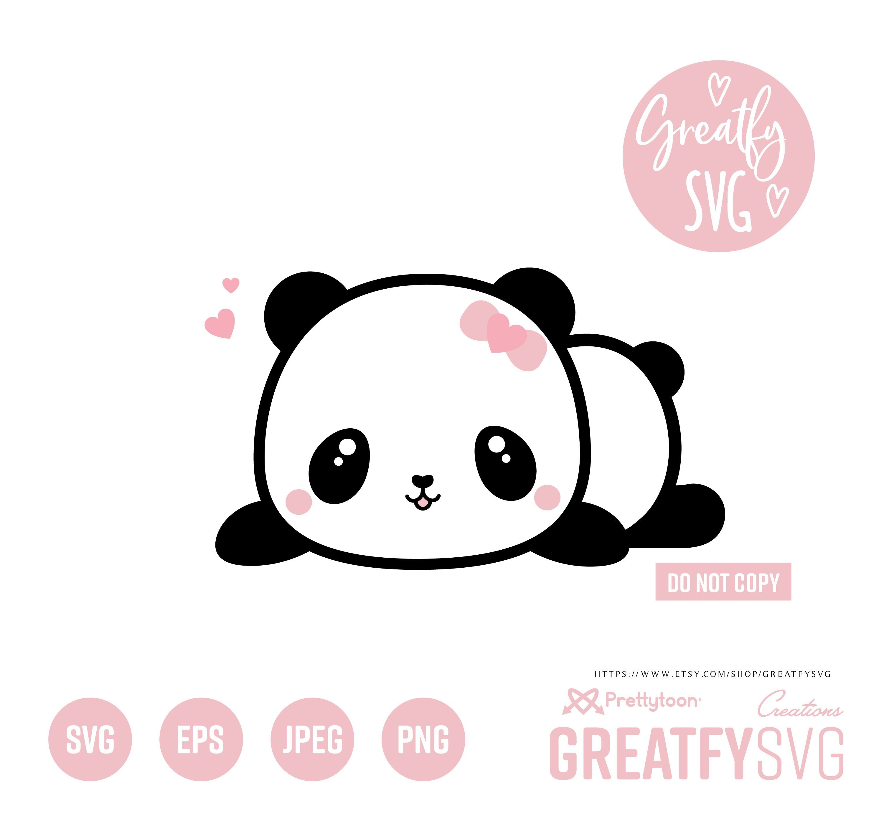 Panda Svg Svg Cut File Panda Cricut Cut Files for Cricut - Etsy