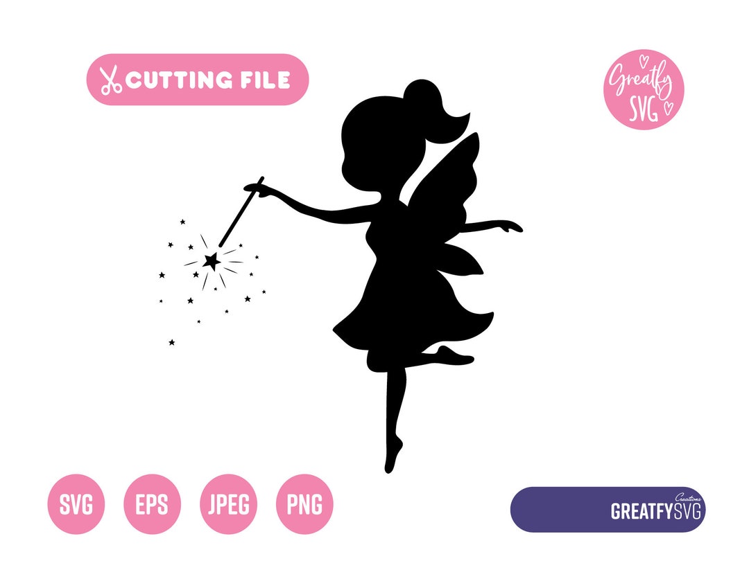 SVG Fairy Tale Svg, SVG, Cut File, Svg Cricut Cute Fairy Clipart Fairy ...