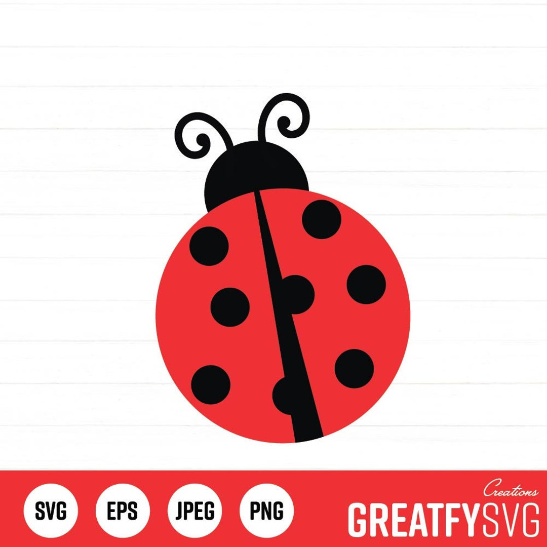Ladybug Svg, Ladybird SVG, SVG, Ladybug Clipart, Bug Svg, Good Luck Svg ...