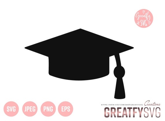 Graduation Cap Svg Svg Graduation Hat Svg Tassel Graduate - Etsy