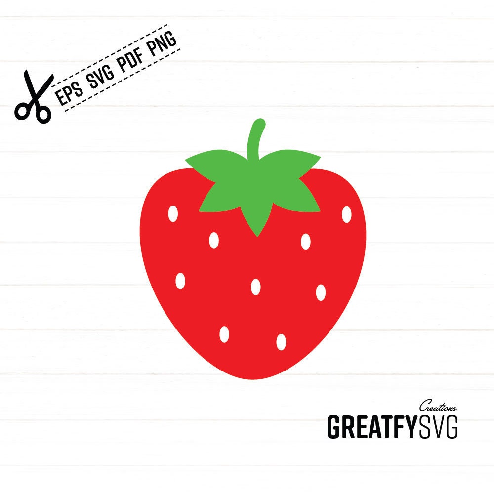Fresa Png. Fresa Svg. Diseño de fresa. Archivo Png. Svg. Svg | Etsy México