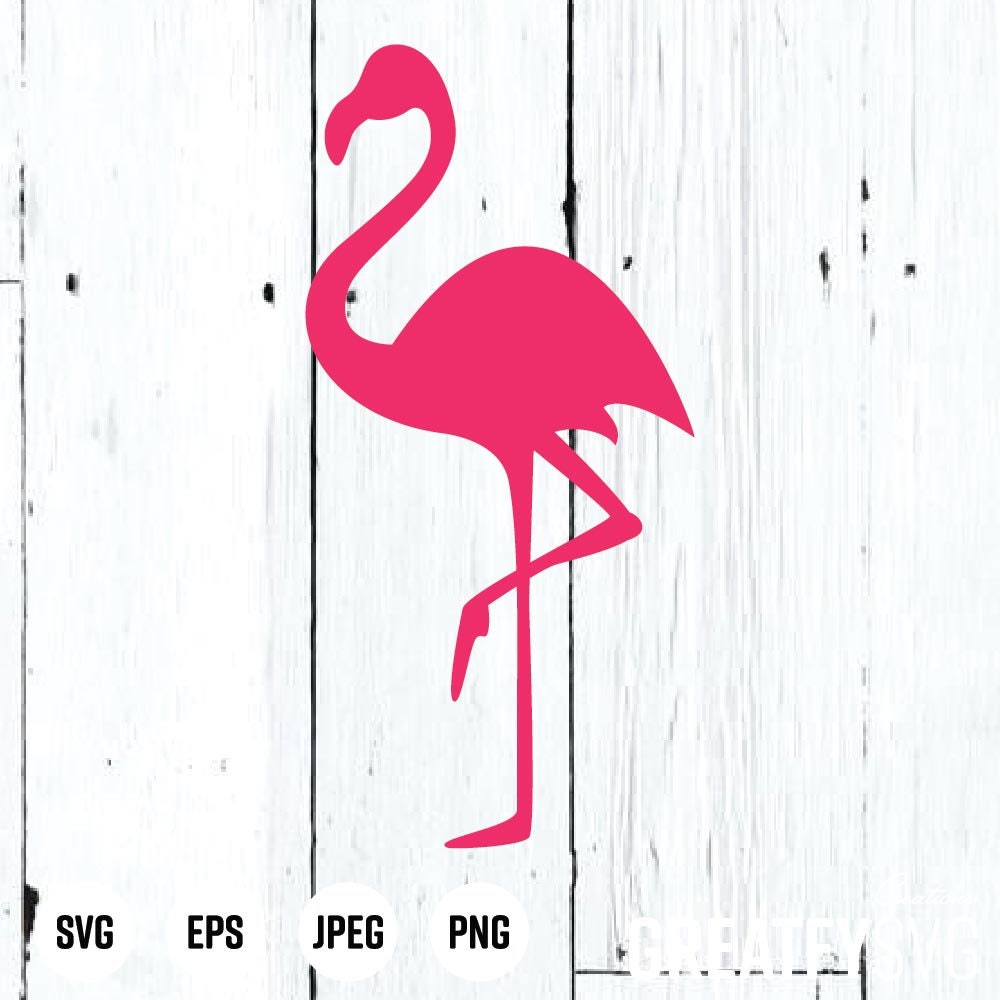Flamingo SVG Cut File: Vector Clipart (digital Download) - Etsy
