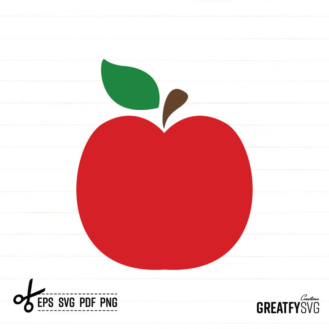 Apple Svg. Apple Design Svg. Printable Apple. Handmade Apple. | Etsy Canada