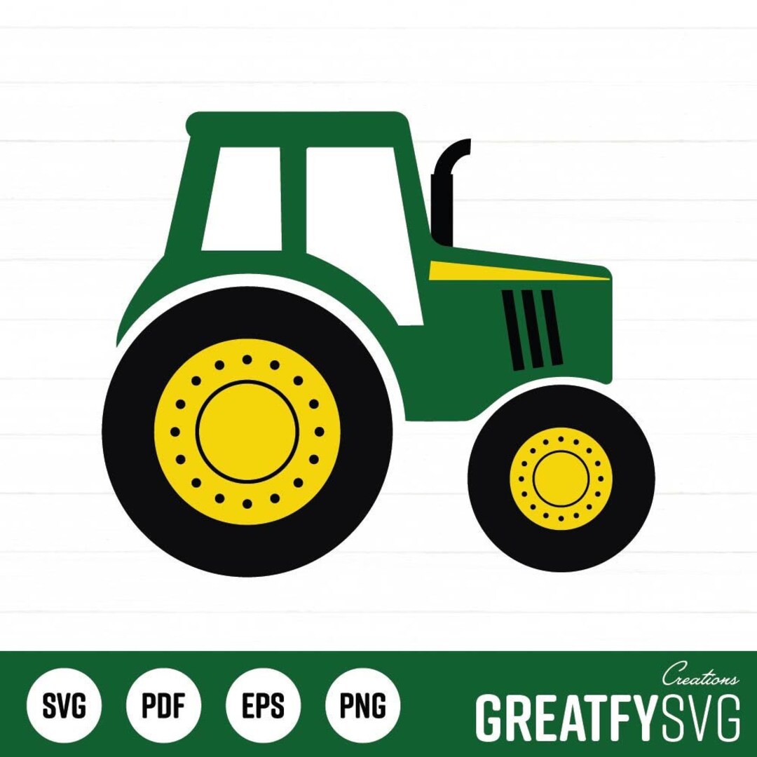 Farm Tractor SVG Cut File: Cricut Design (digital Download) - Etsy