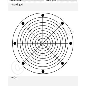 Balance Circle Self Care Printable - Etsy