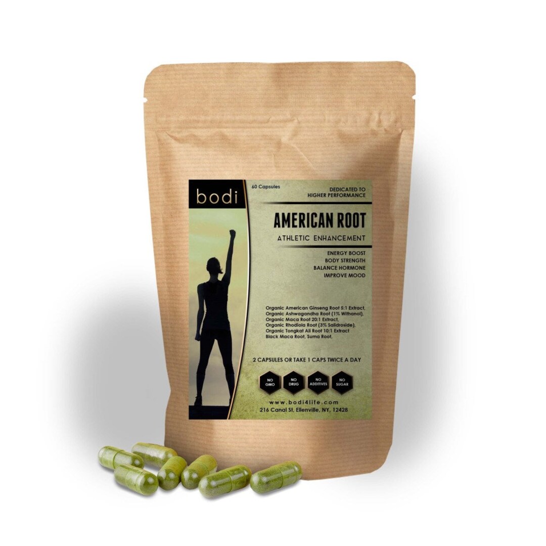 American Root Capsule | 60 Capsules | 100% Pure Natural Hand Crafted - Etsy