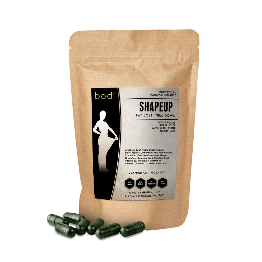 Shapeup Capsule | 60 Capsules | 100% Pure Natural Hand Crafted - Etsy