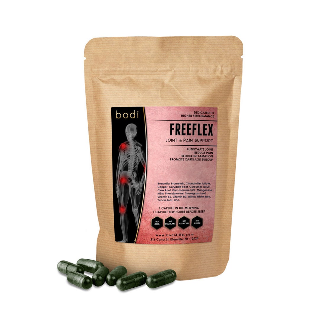 Joint Free Flex Capsule | 60 Capsules | 100% Pure Natural Hand Crafted ...