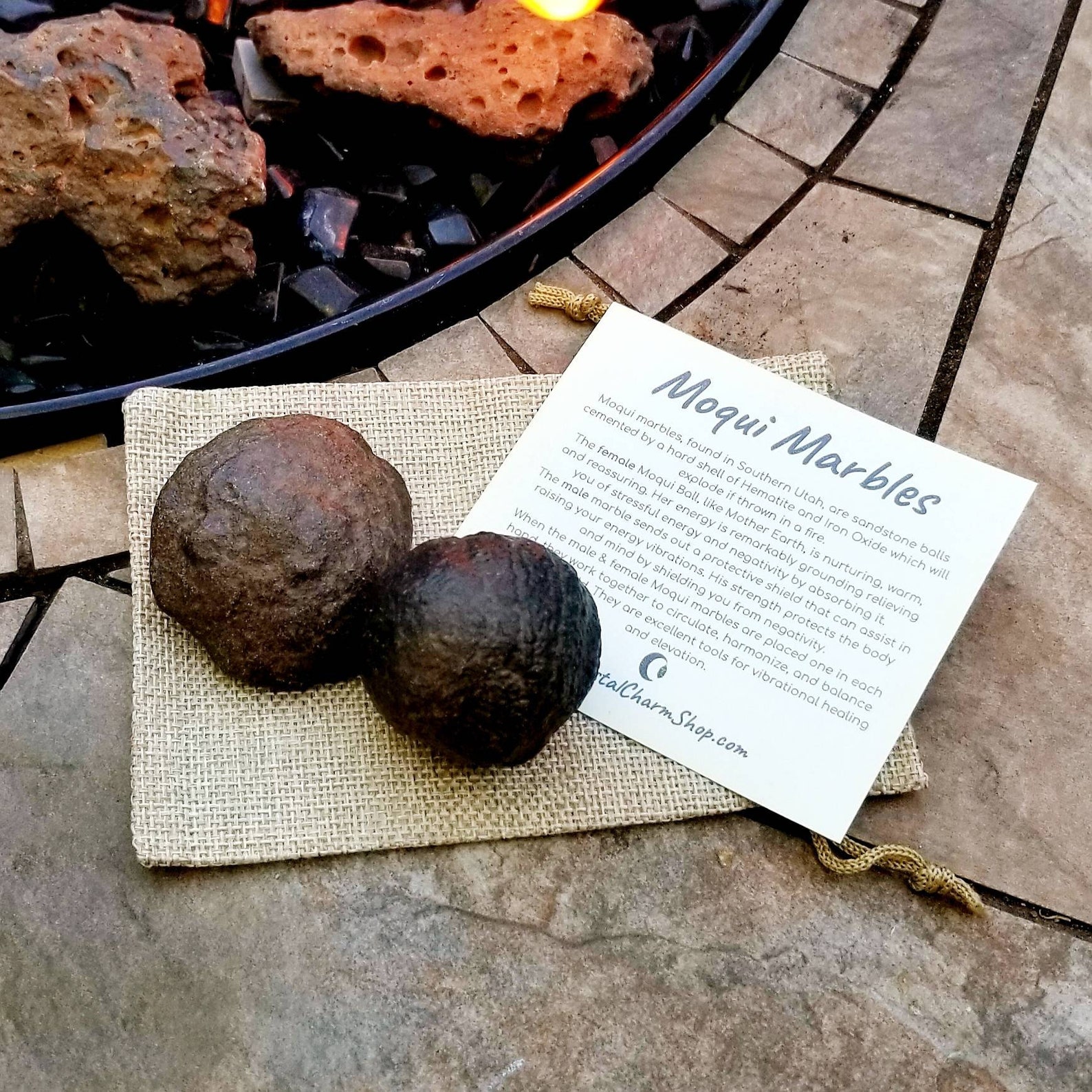 Moqui Marbles Set-of-2 Shaman Stones Moki Balls Sandstone - Etsy