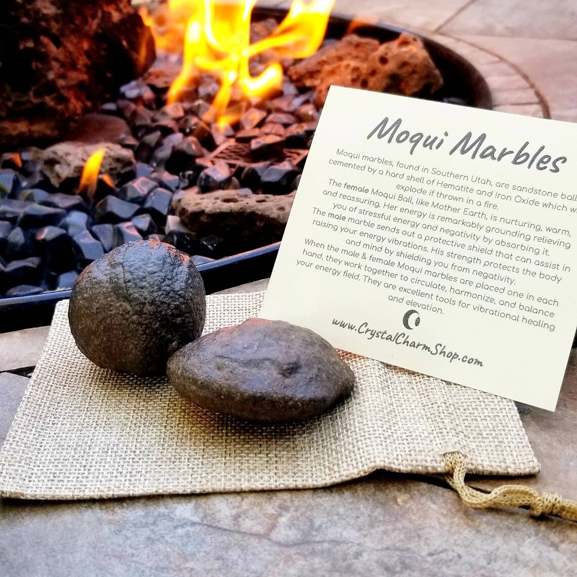 Moqui Marbles Set-of-2 Shaman Stones Moki Balls Sandstone - Etsy