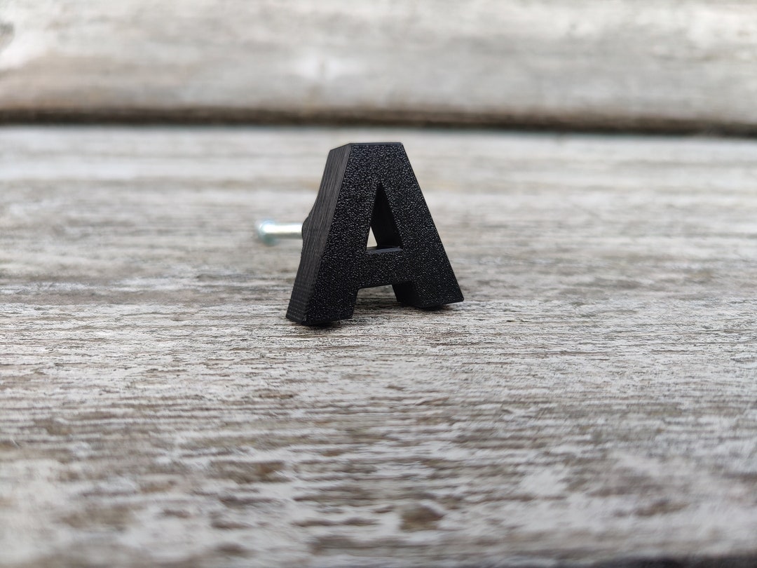 ABC Letter Drawer Knobs - Etsy