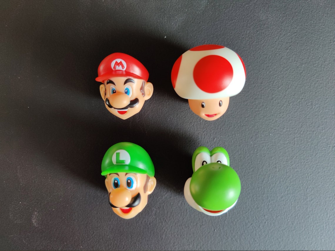 Complete Super Mario drawer knob set | Etsy