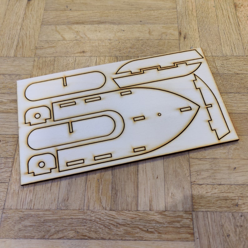 Radar Boat Laser Cut (DIGITAL FILE) - Etsy