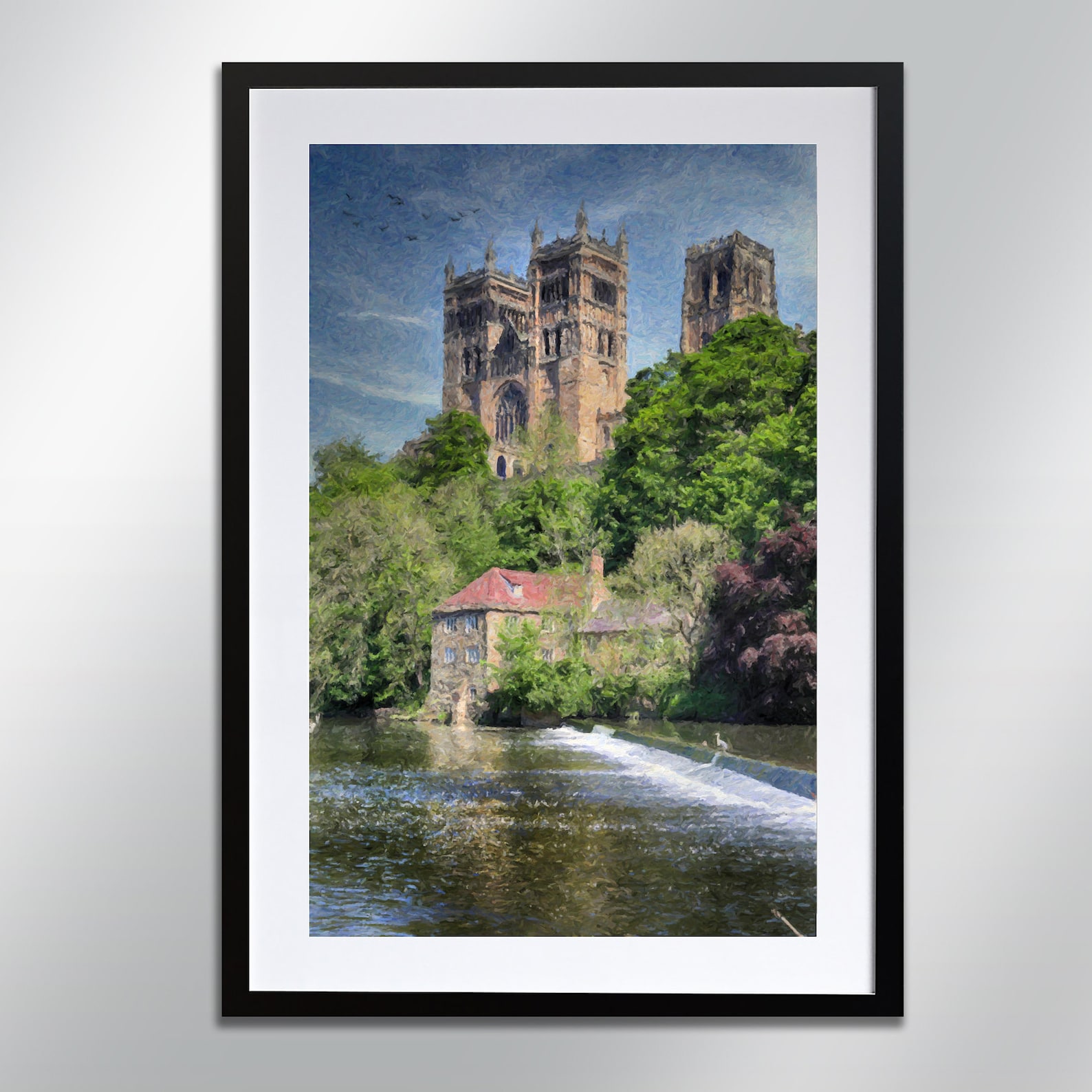 Durham Cathedral, Signed Print. Available Framed or Unframed in a Mount ...