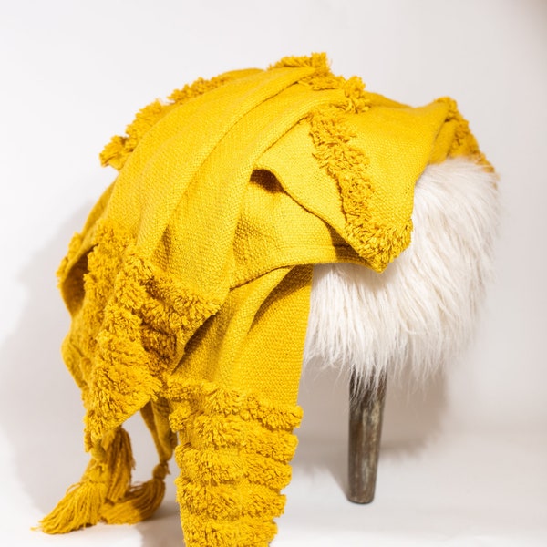Mustard Blanket - Etsy