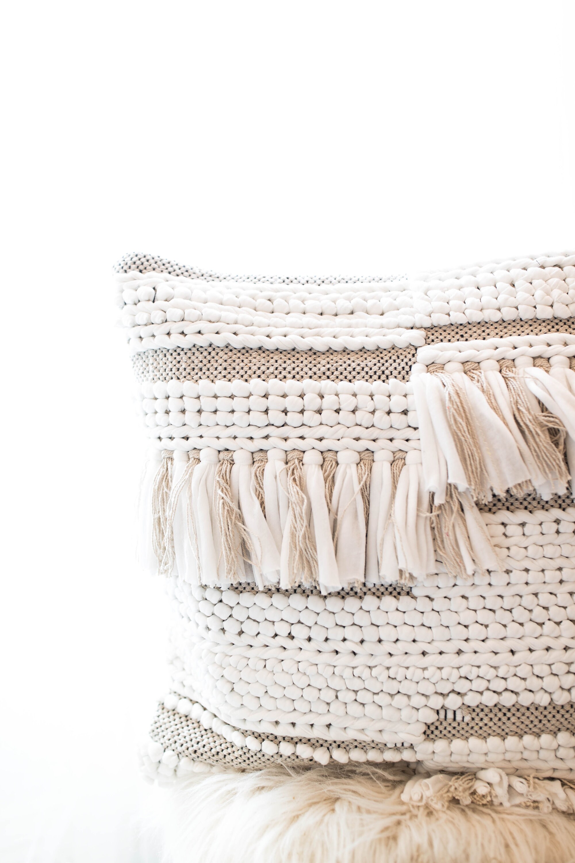 Bohemian Pillow Cover handwoven Pillow Cushion boho Pillow - Etsy