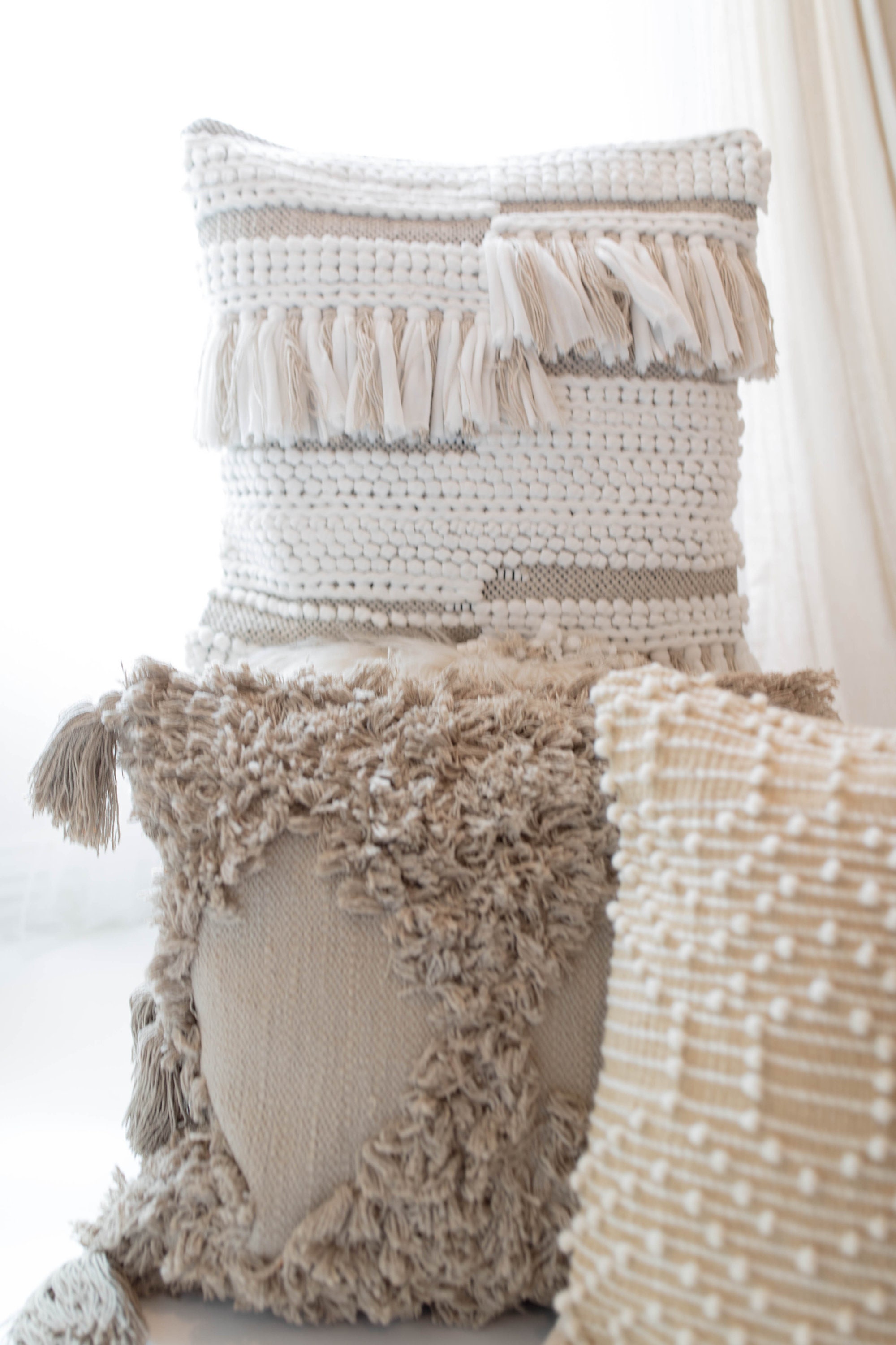 Bohemian Pillow Cover handwoven Pillow Cushion boho Pillow - Etsy