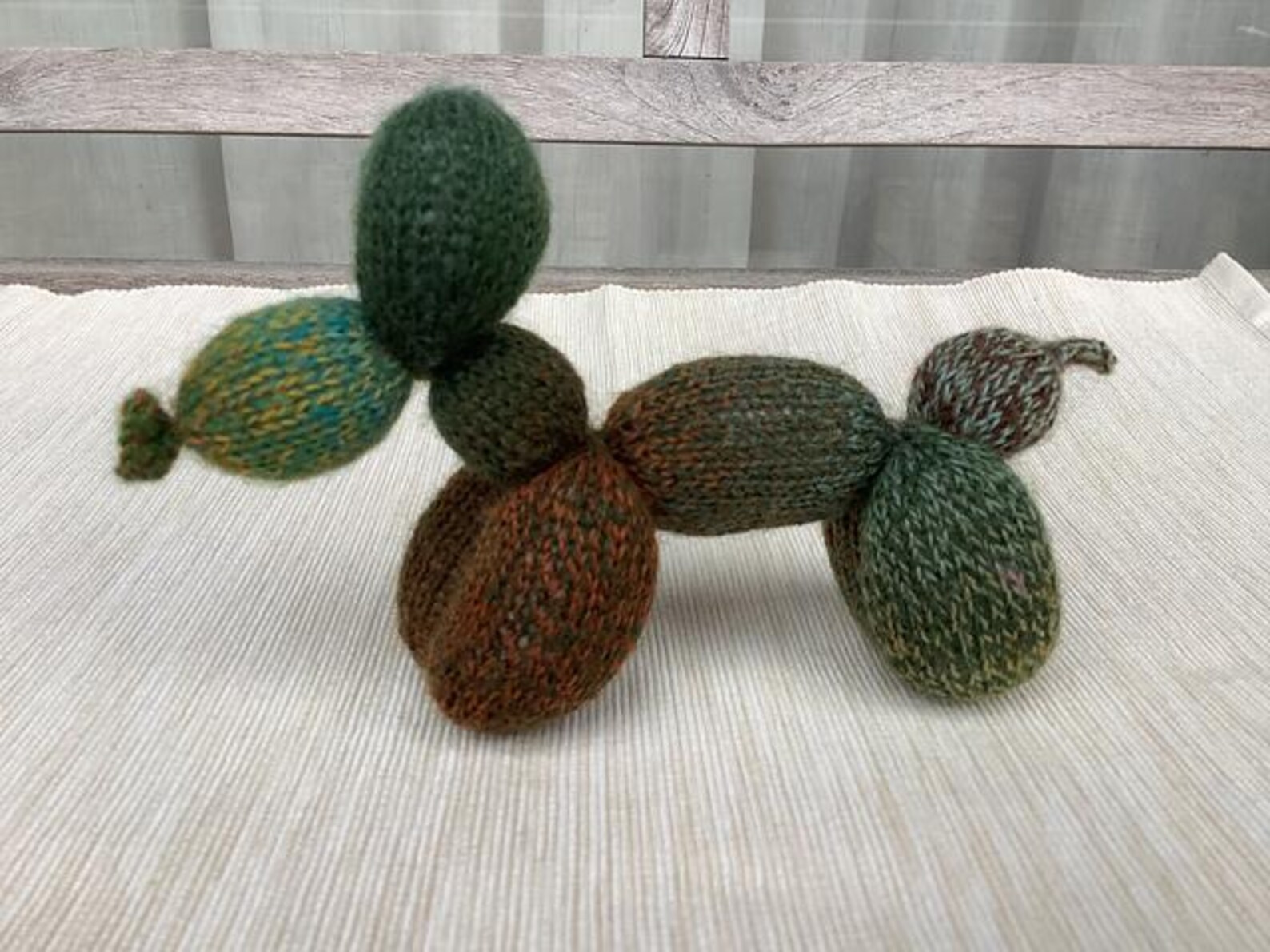 Knitting Pattern PDF Balloonanimal Softie Dog - Etsy