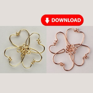 Printable Dogwood Flower Patterns Artistic Wire Deluxe Jig Pendant ...