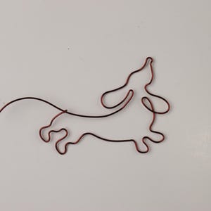 Printable Wire Dachshund Templates Patterns for Wire Art Ornaments - Etsy