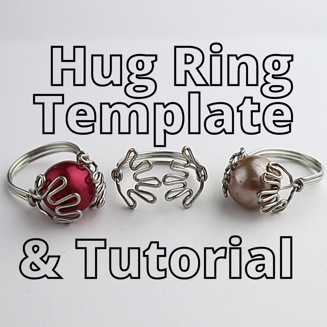 Hug Ring Template // Youtube Tutorial PDF Pattern - Etsy Canada