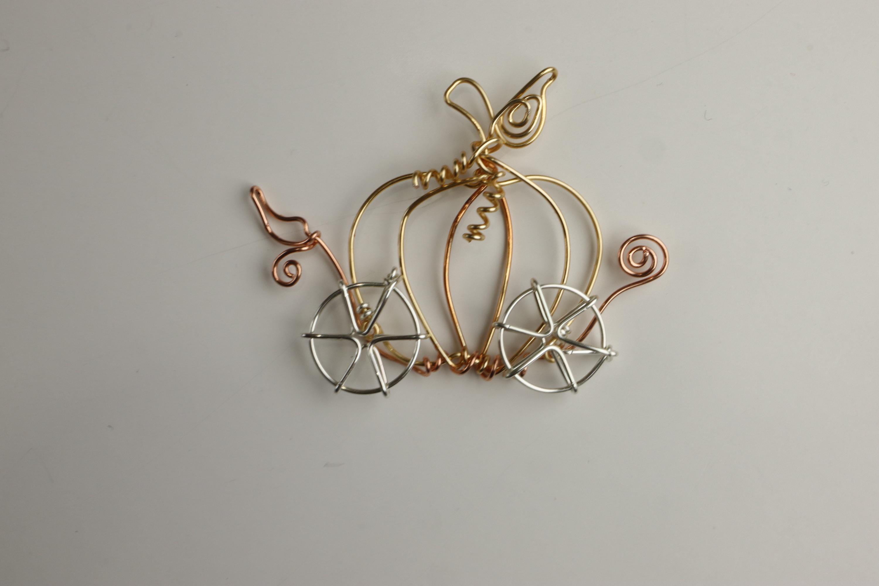 Printable Cinderella Coach Templates Wire Jewelry Pattern PDF Download ...