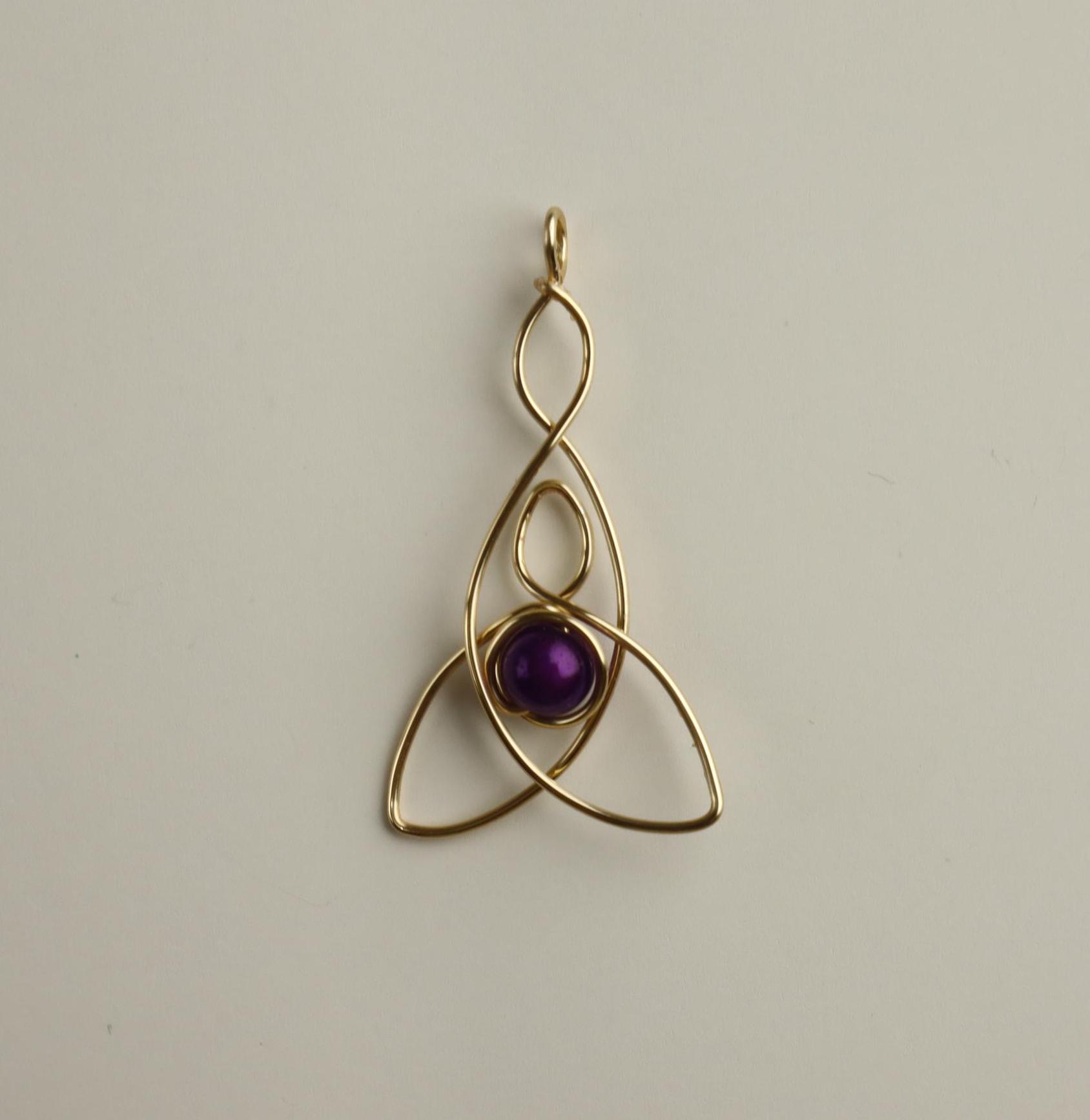 Celtic Mother Child Wire Pendants Templates Wire Jewelry Making Pattern ...
