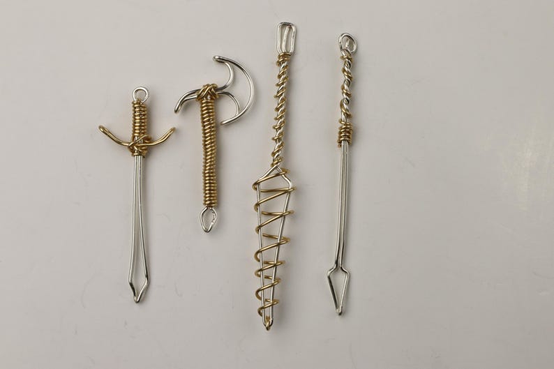 Printable Dungeons & Dragons Game Pieces Wire Art Tutorial - Etsy