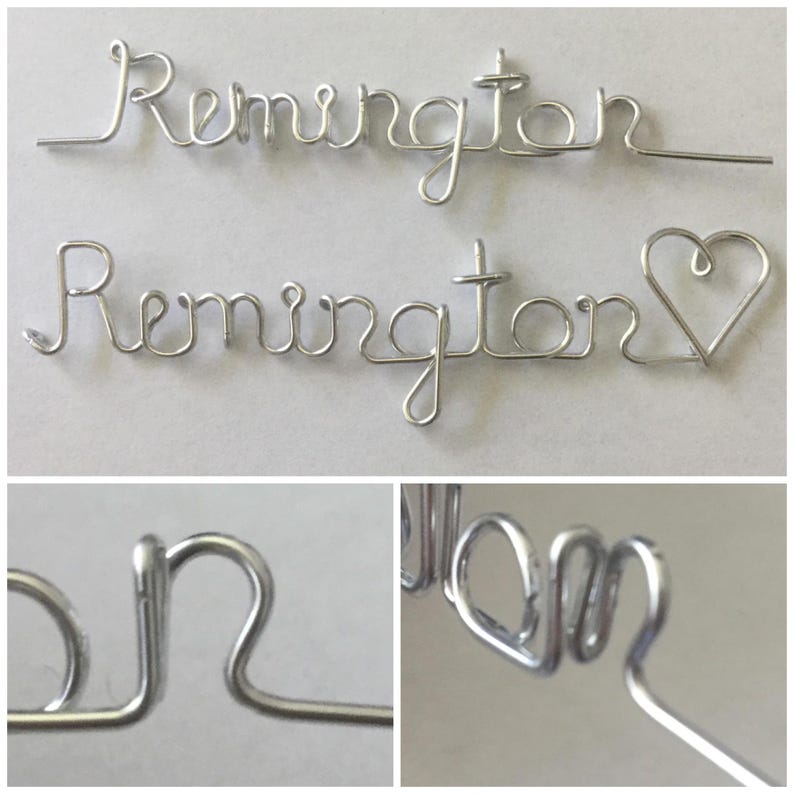 Wire Letters and Names to Make and Sell Templates & Tutorials - Etsy
