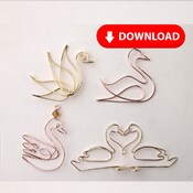Wire Jig Dogwood Flower Pendants // Artistic Wire Deluxe Jig Template ...
