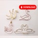 Printable Swan Pendant Templates Wire Jewelry Pattern PDF Download - Etsy